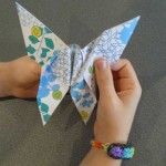 Origami butterfly tutorial - Sweet Living Magazine
