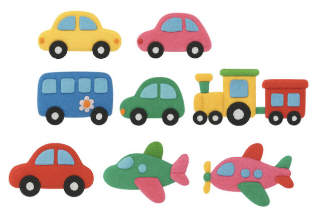 Make some fun felt cars - Sweet Living Magazine