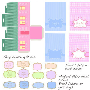 Printable Party Pack – Fairies - Sweet Living Magazine