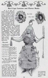 Make a crepe paper costume - Sweet Living Magazine