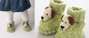 Free knitting pattern: doggie booties - Sweet Living Magazine