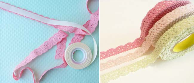 Craft DIY: Lace tape - Sweet Living Magazine