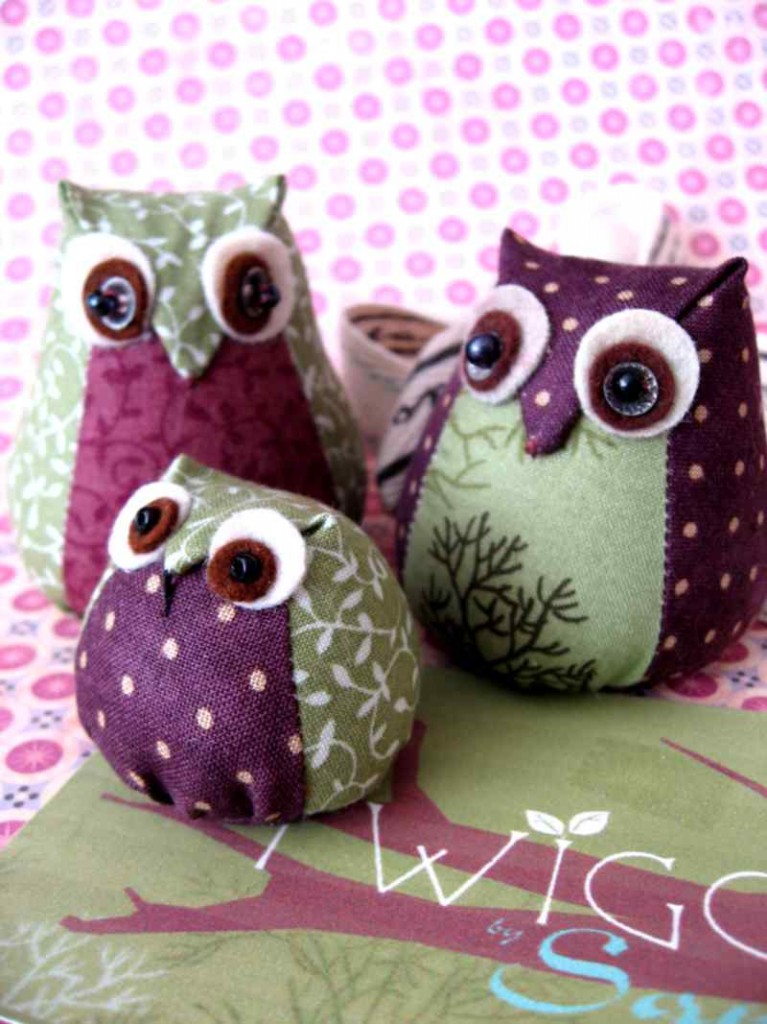Handmade gifts: toy owl - Sweet Living Magazine